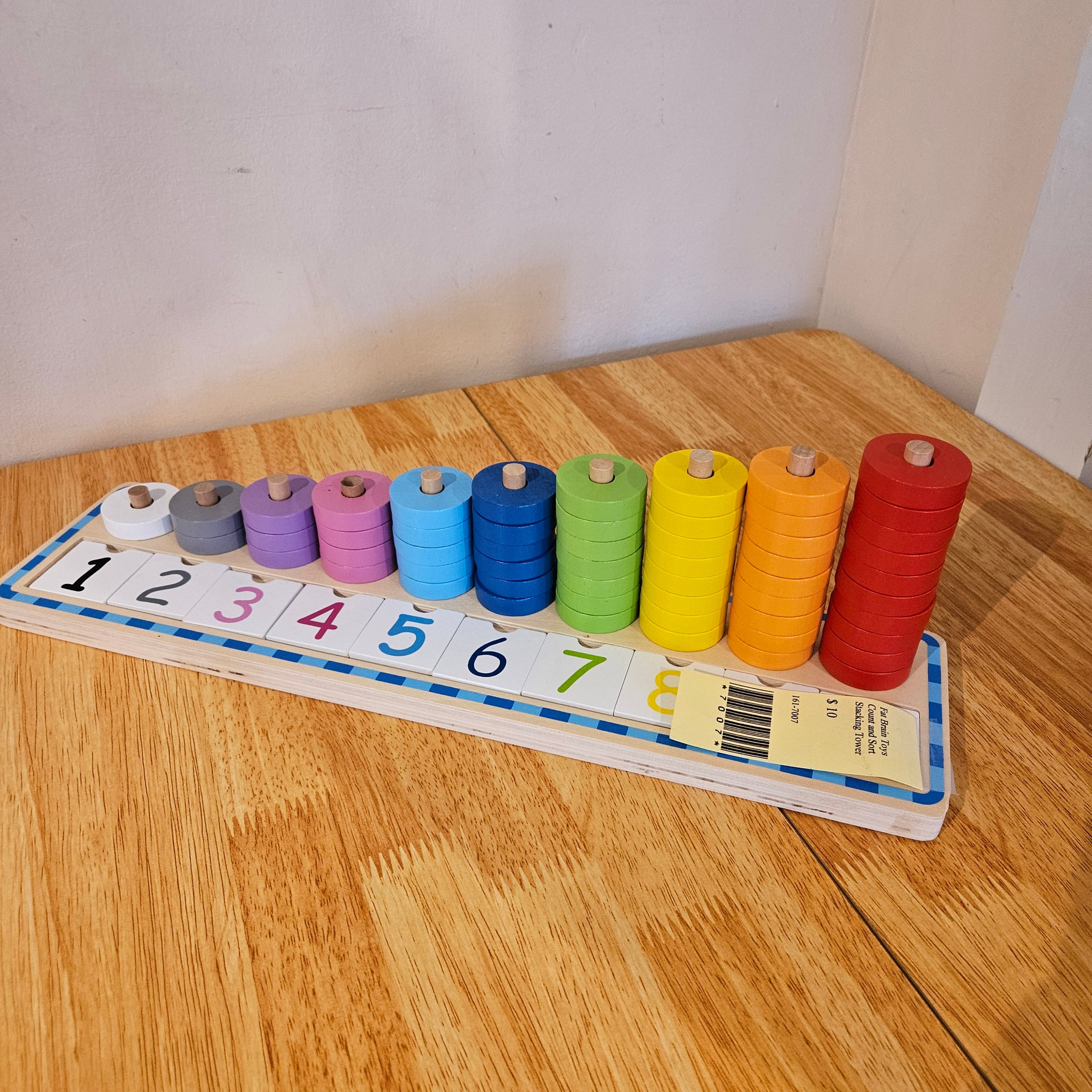 Fat Brain Toys Count and Sort Stacking Tower | Berkshire Baby